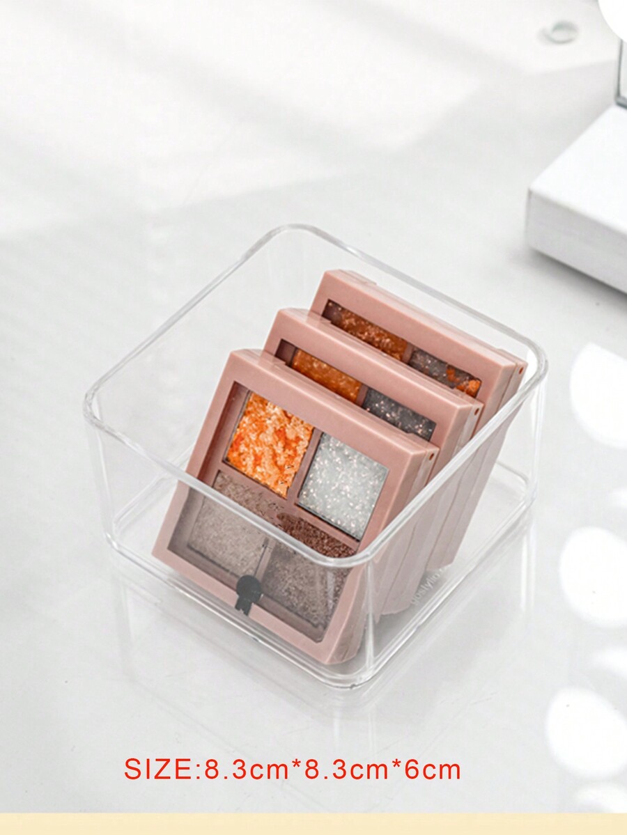 Makeup Tools Storage Box Set, Clear Box For Brushes, Lipsticks ...