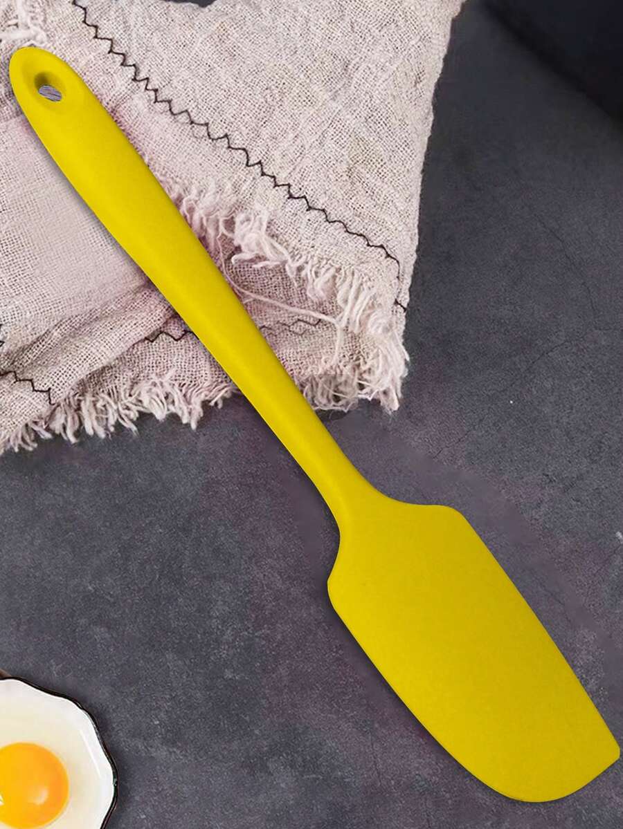 Yellow Silicone Baking Cream Scraper | SHEIN USA