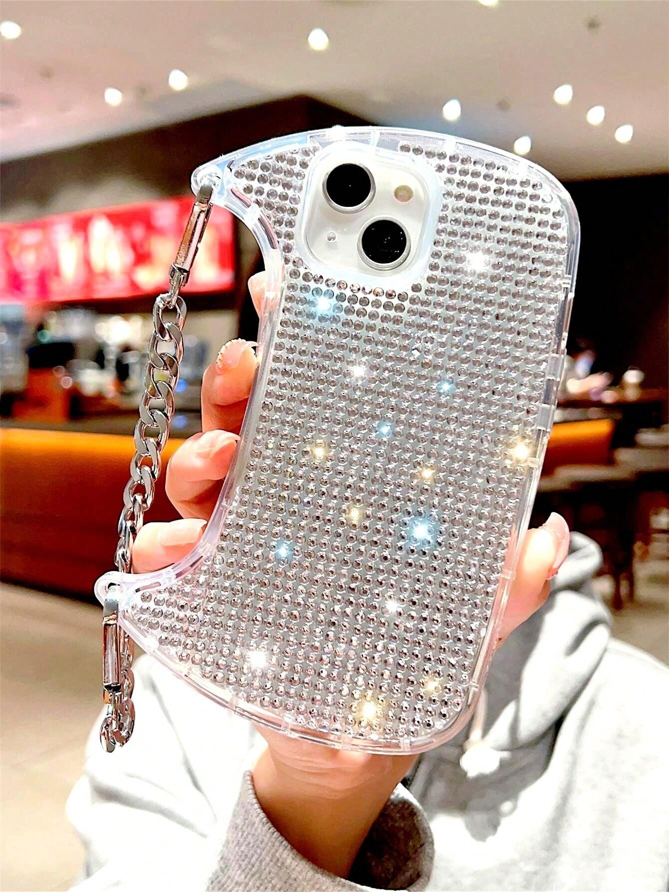 Rhinestone Decor Bag Design Phone Case For IPhone 11,IPhone 13,IPhone ...
