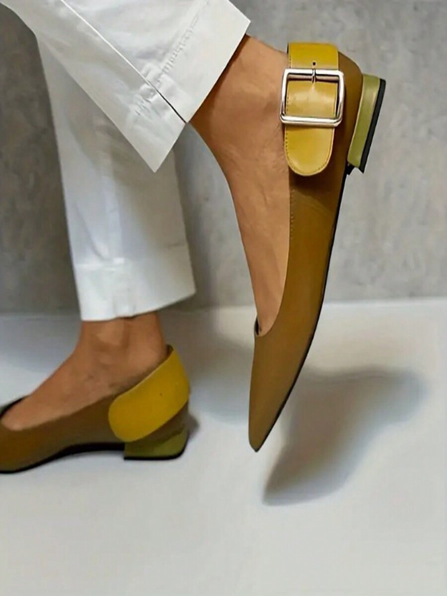 Fashionable Plus Size Women's High Heel Work Shoes With Pointed Toe ...