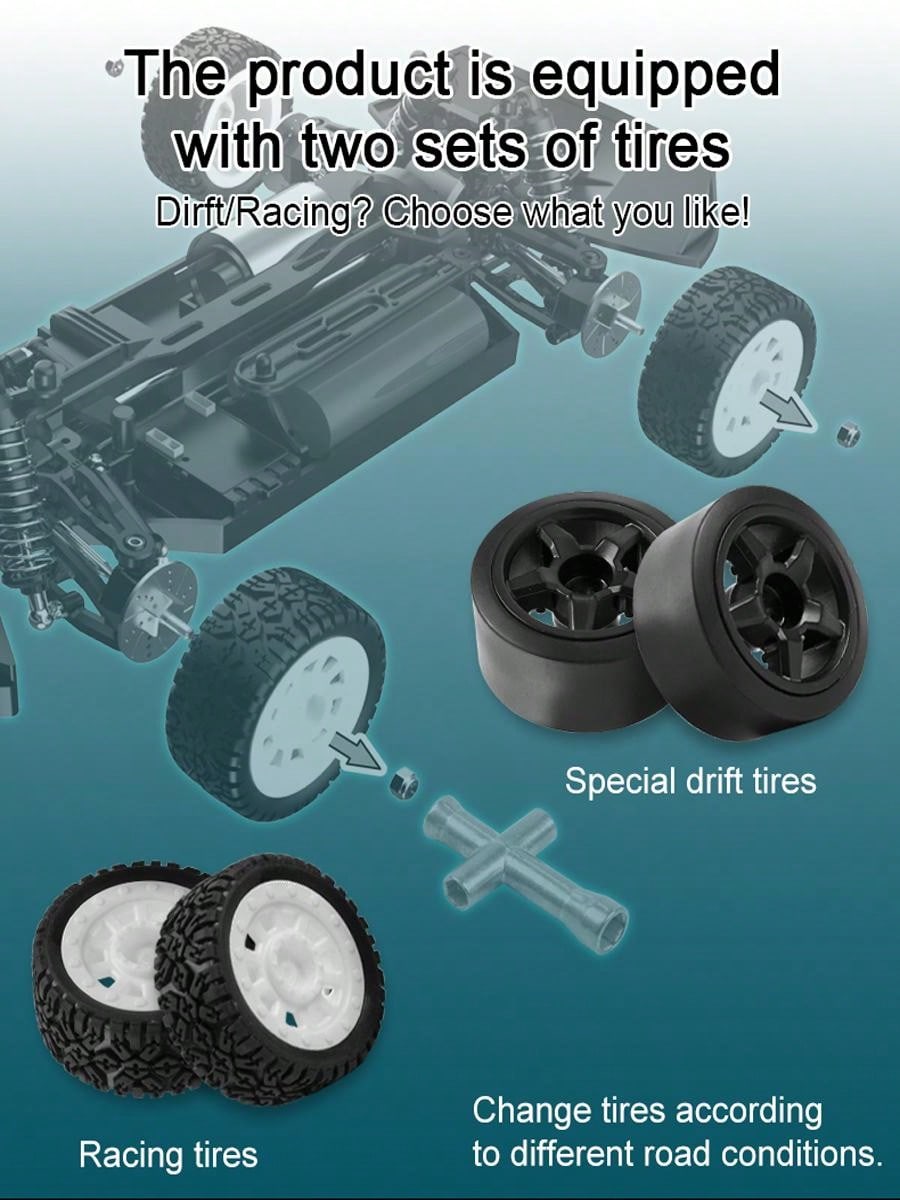 1:16 Scale Por High-speed Remote Control Rc Professional Climbing Car ...