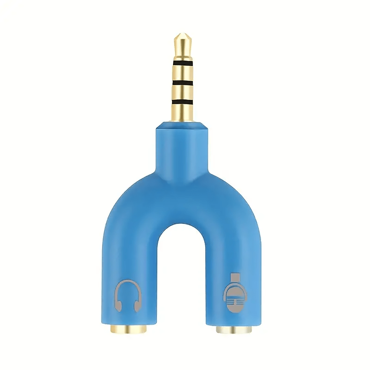 3.5mm Audio Splitter Adapter, Headphone Splitter, 1 Male To 2 Female, U ...
