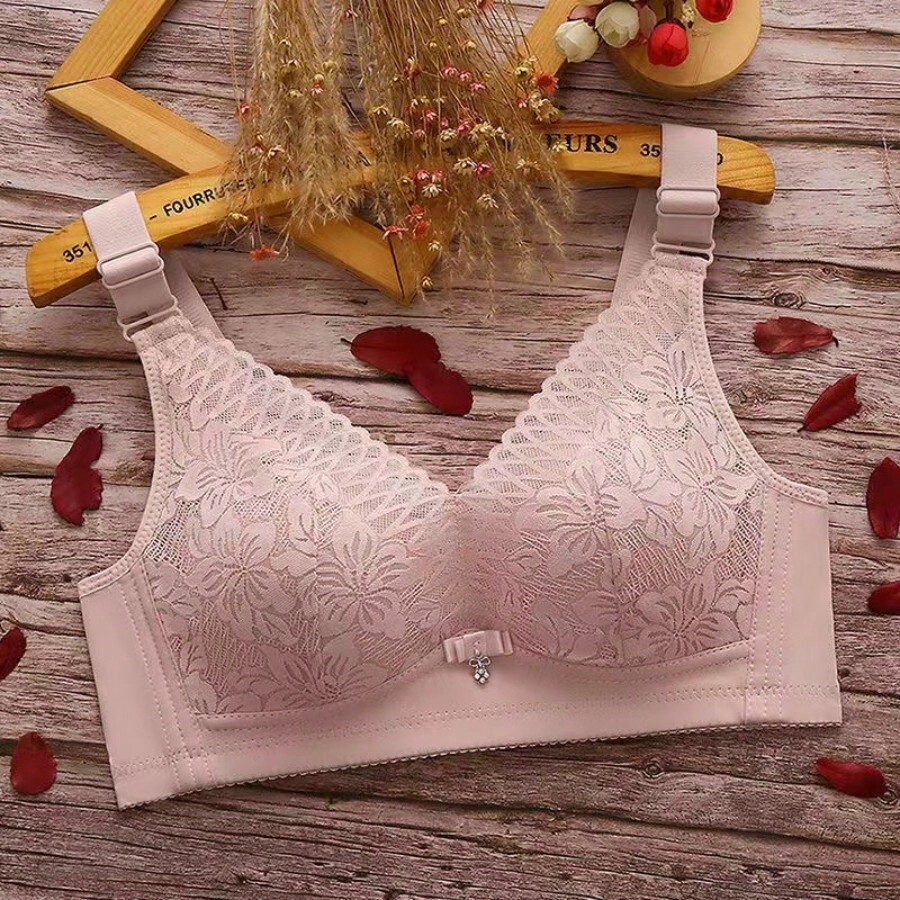3pcs Wireless Push Up Bra Without Steel Rings, Prevent Droop And Side ...