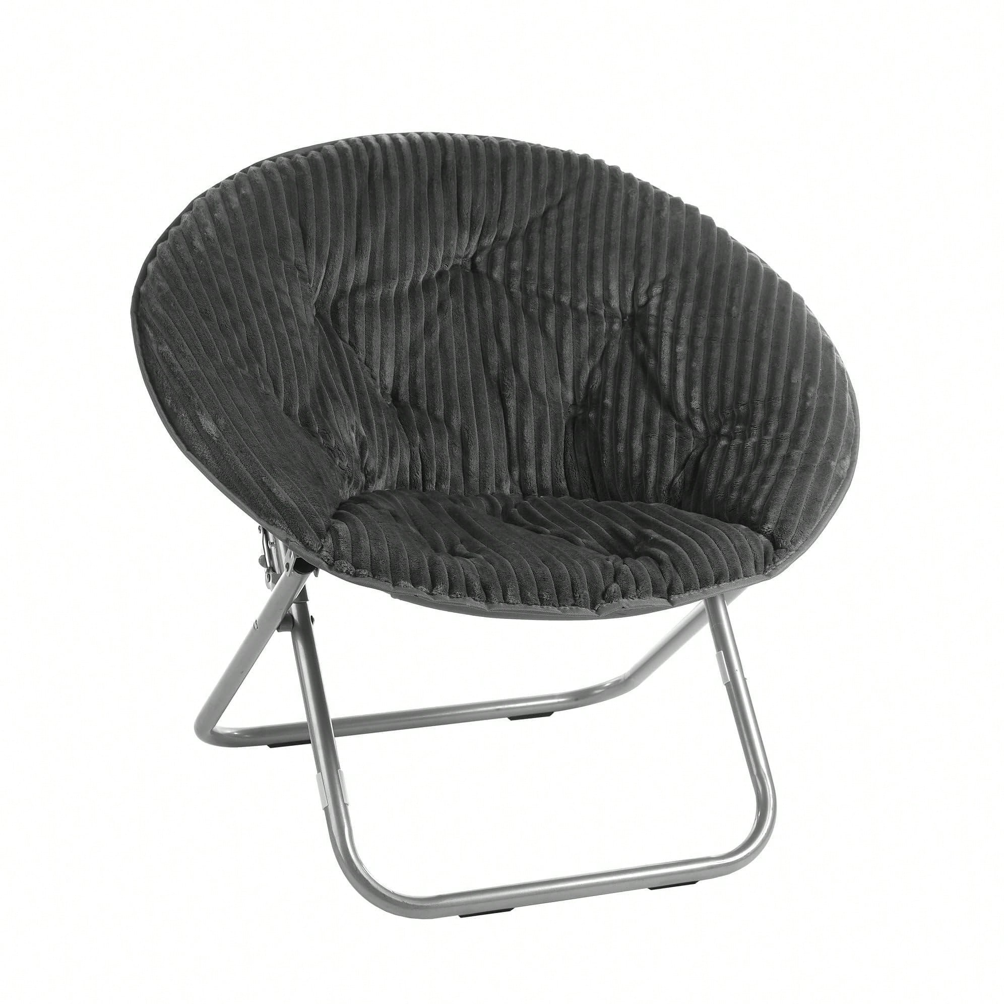 Mongolian Oversized Moon Chair, White | SHEIN USA