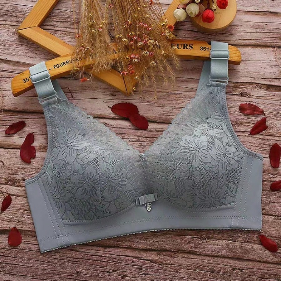 3pcs Wireless Push Up Bra Without Steel Rings, Prevent Droop And Side ...