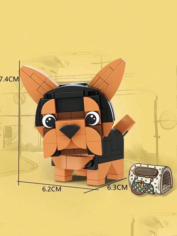 Lego Yorkie Dog | kimtechseal.com