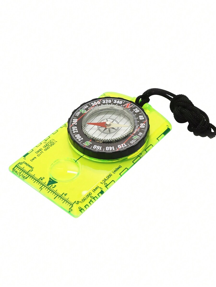 1pc Outdoor Multifunctional Compass With Map Scale, Survey Magnifier ...
