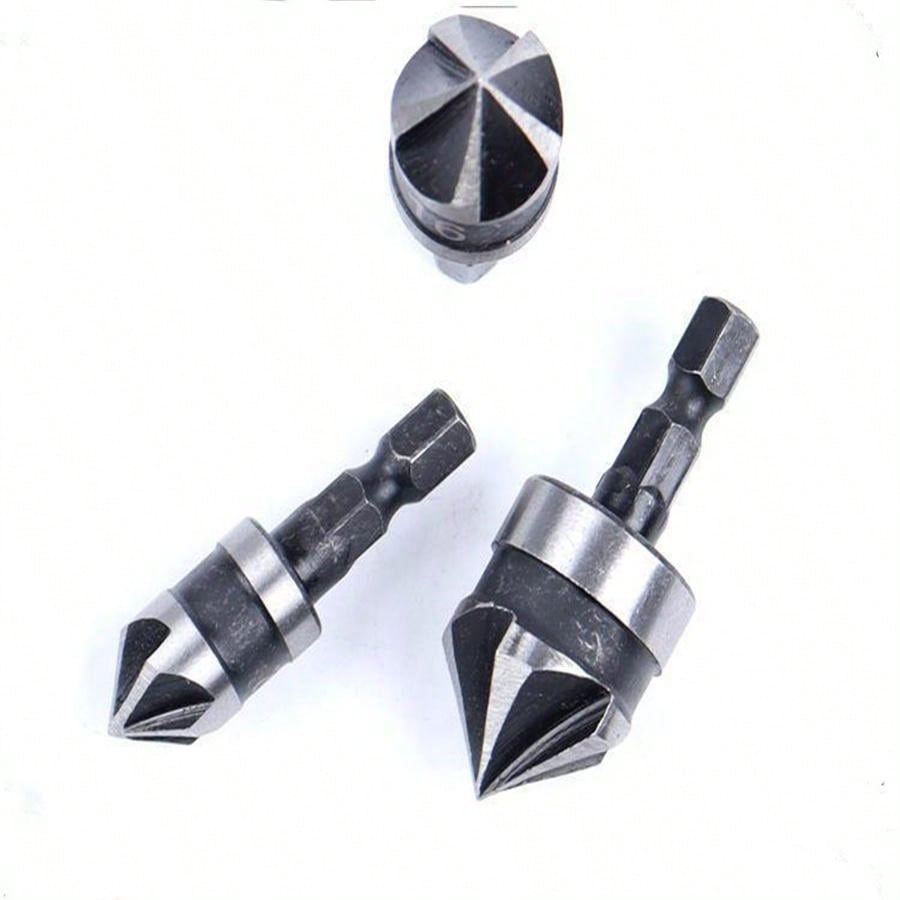 90 Degree Countersink Drill Bit With Single Flute & Stainless Steel ...