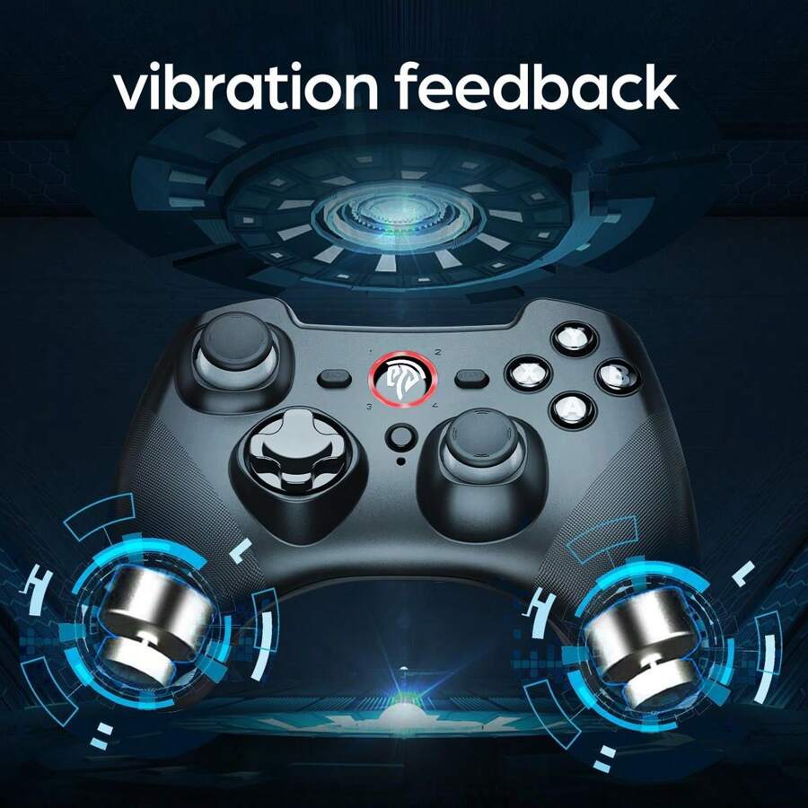 EasySMX 9101 2.4G Wireless Controller for PS3, PC Gamepads with ...