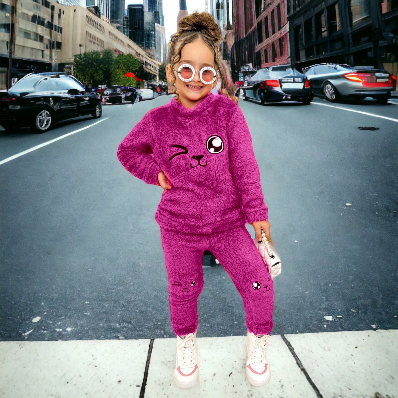 Conjunto Infantil Teddy de Menina Infantil | SHEIN Brasil