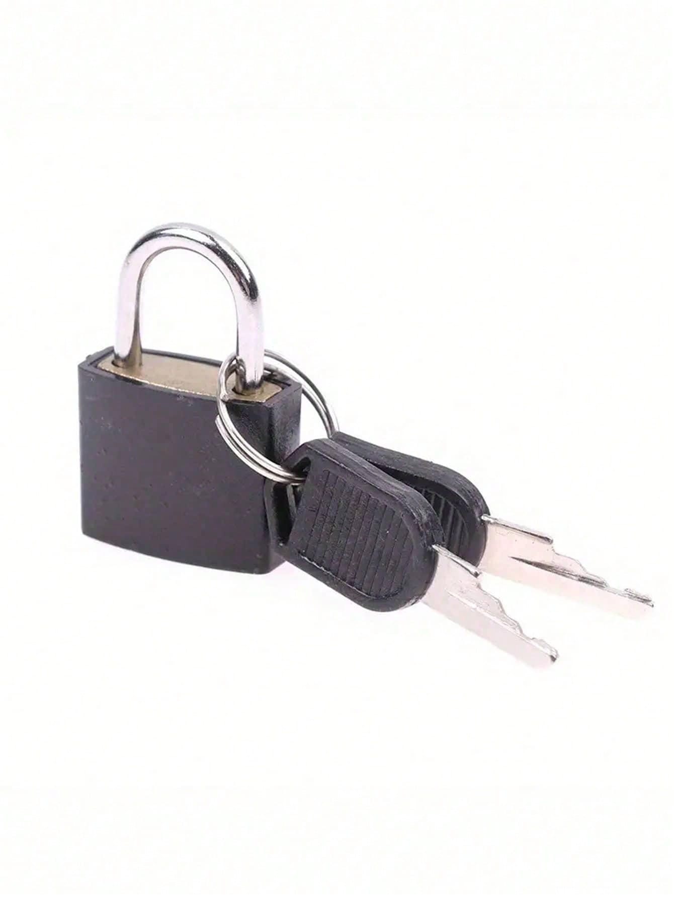1Set Luggage Lock Padlock Color Plastic Shell Lock Zinc Alloy Small ...