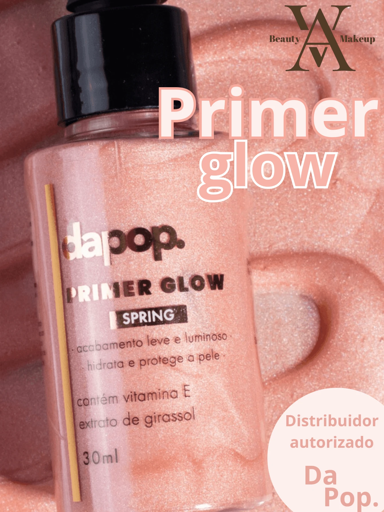 Primer efeito glow iluminador 30 ml | SHEIN Brasil