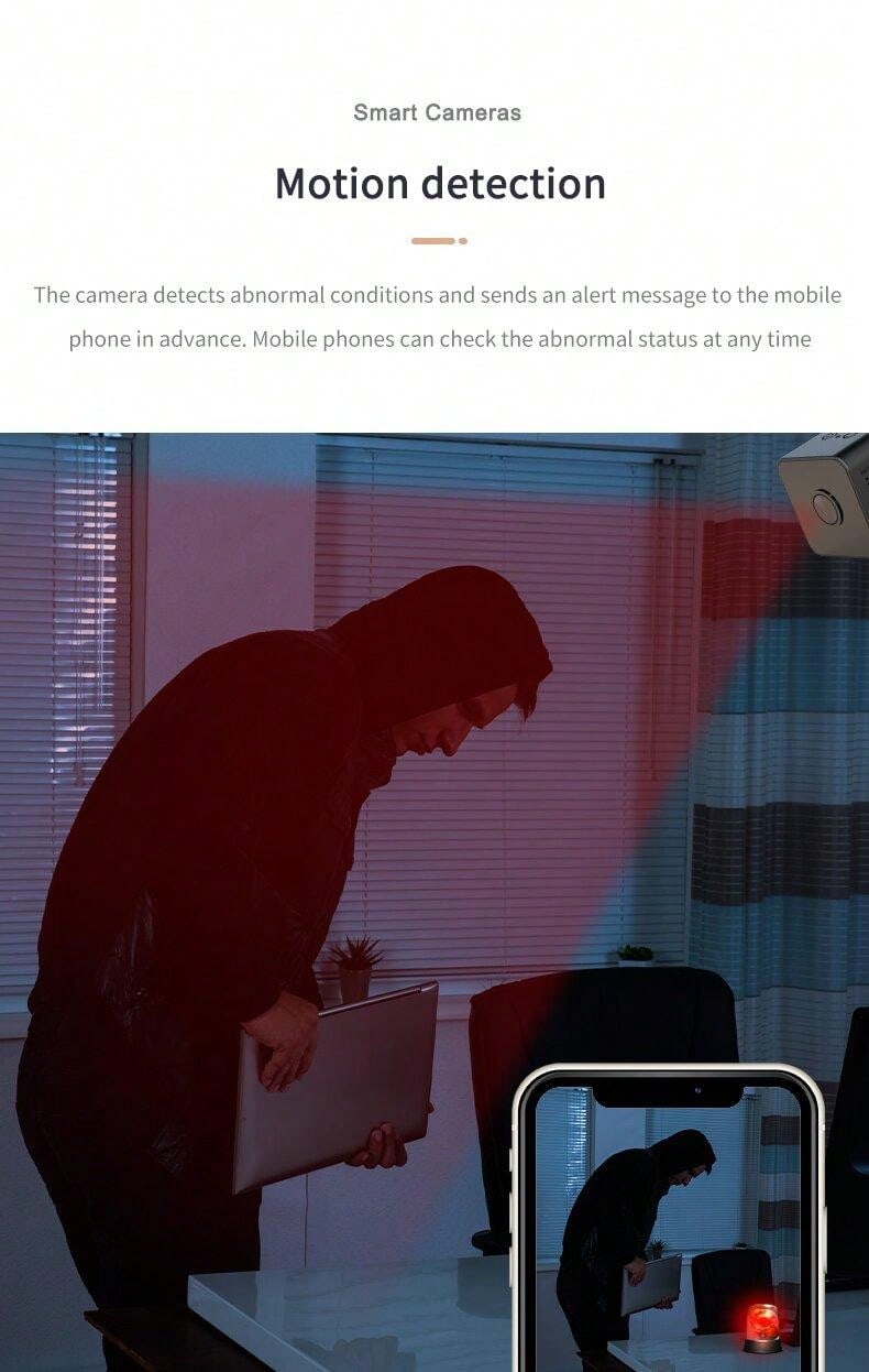 Equipped With Night Vision, Motion And Sound Detection, Supporting ...