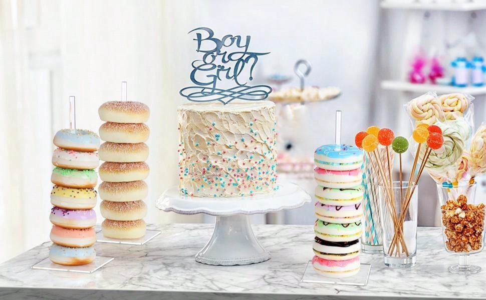 Support donut , Acrylique Transparent Affichage Tour Pour dessert ...