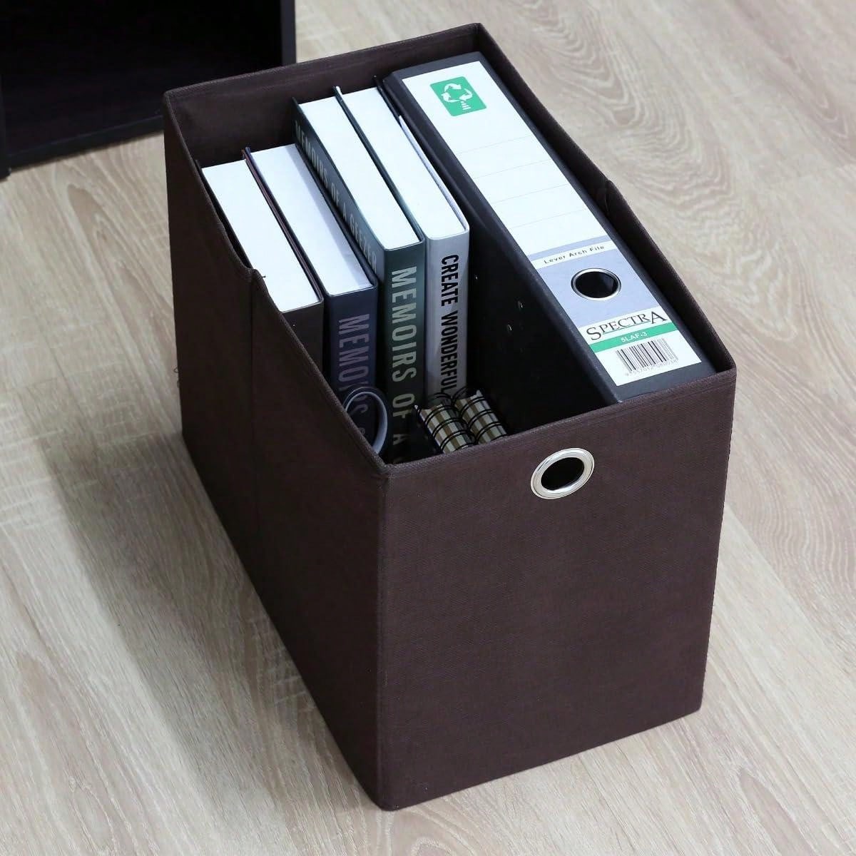 Econ Multipurpose Home Office Computer Writing Desk with Bin, Dark ...