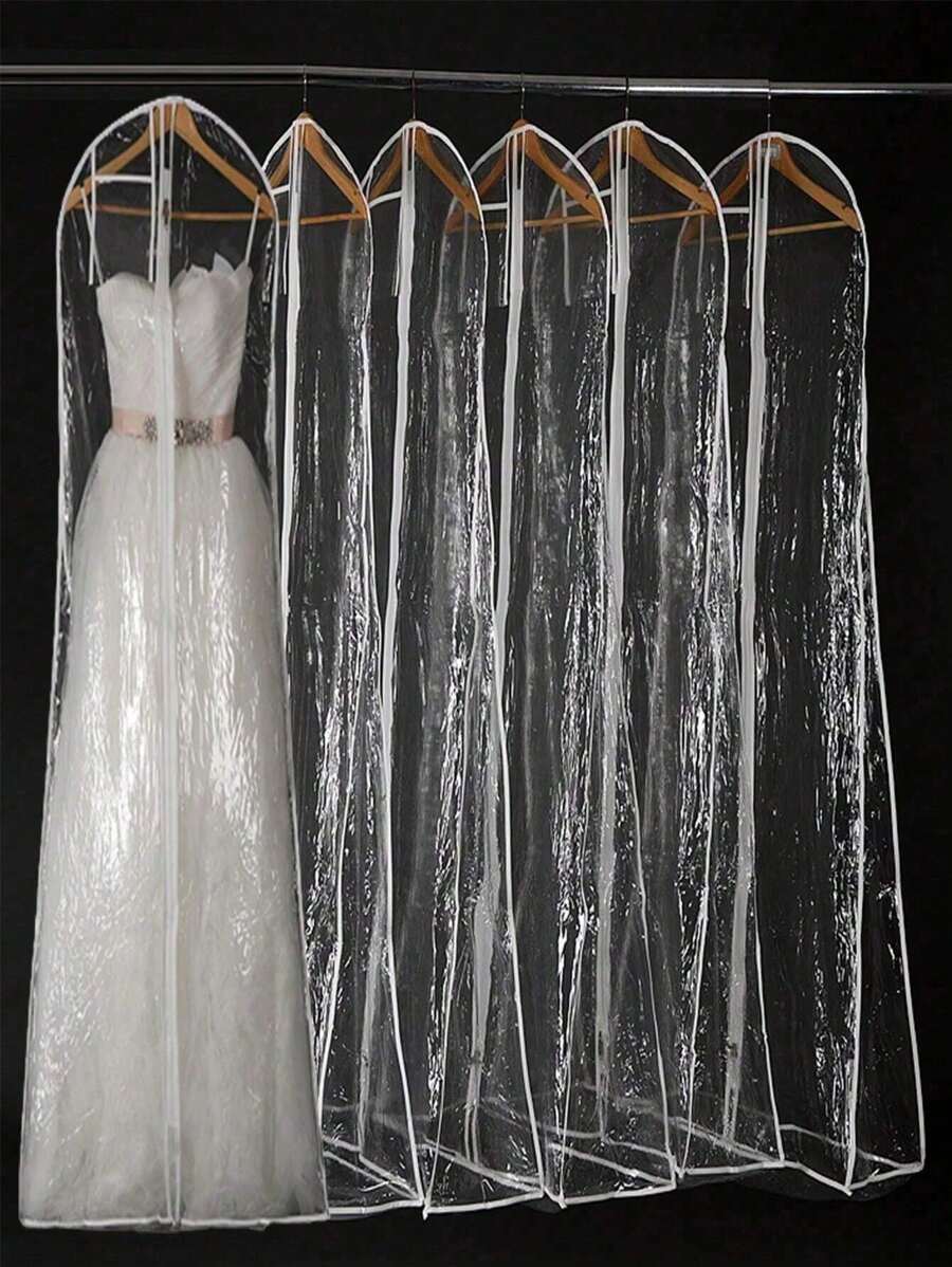 1pc Waterproof And Moisture-Proof Wedding Dress Storage Bag - 180x70cm ...