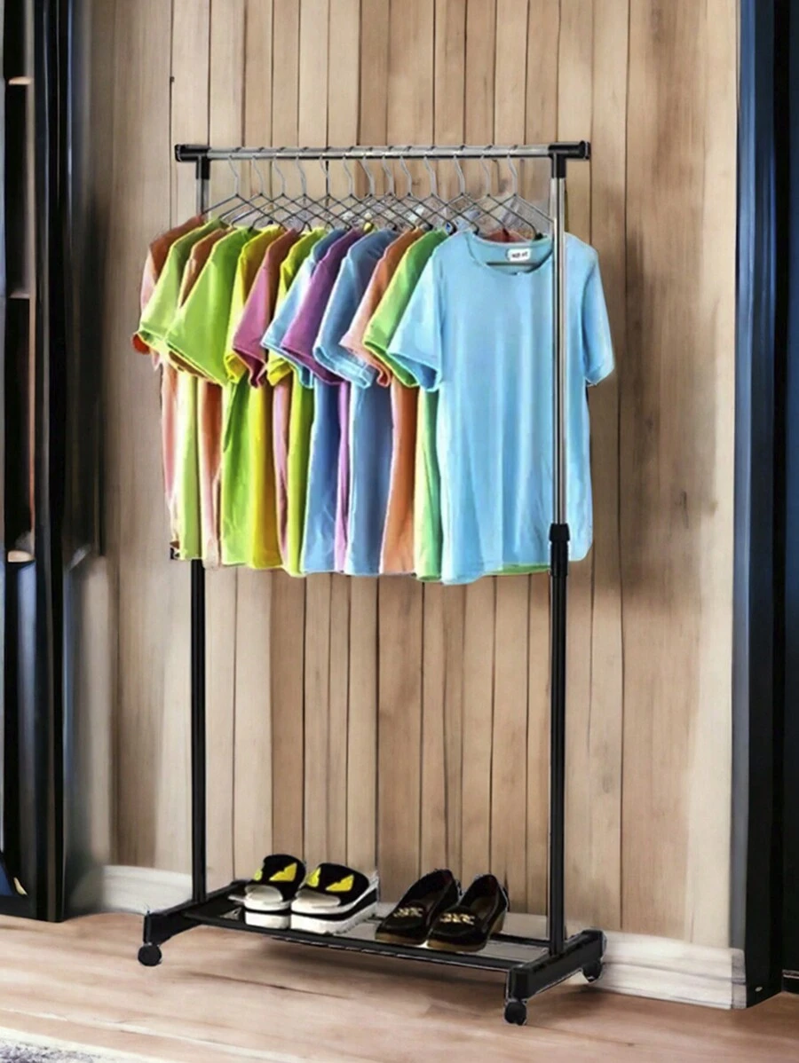 Clothes Rack With Wheels Shoe Rack Multipurpose Clothes Rack for Sale ...