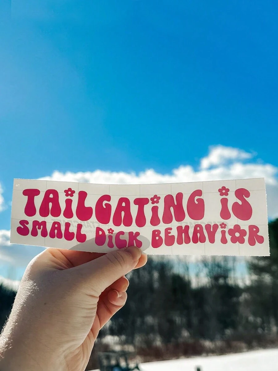 Interesting Car Bumper Sticker / Fashionable Car Accessories / Cute Car ...