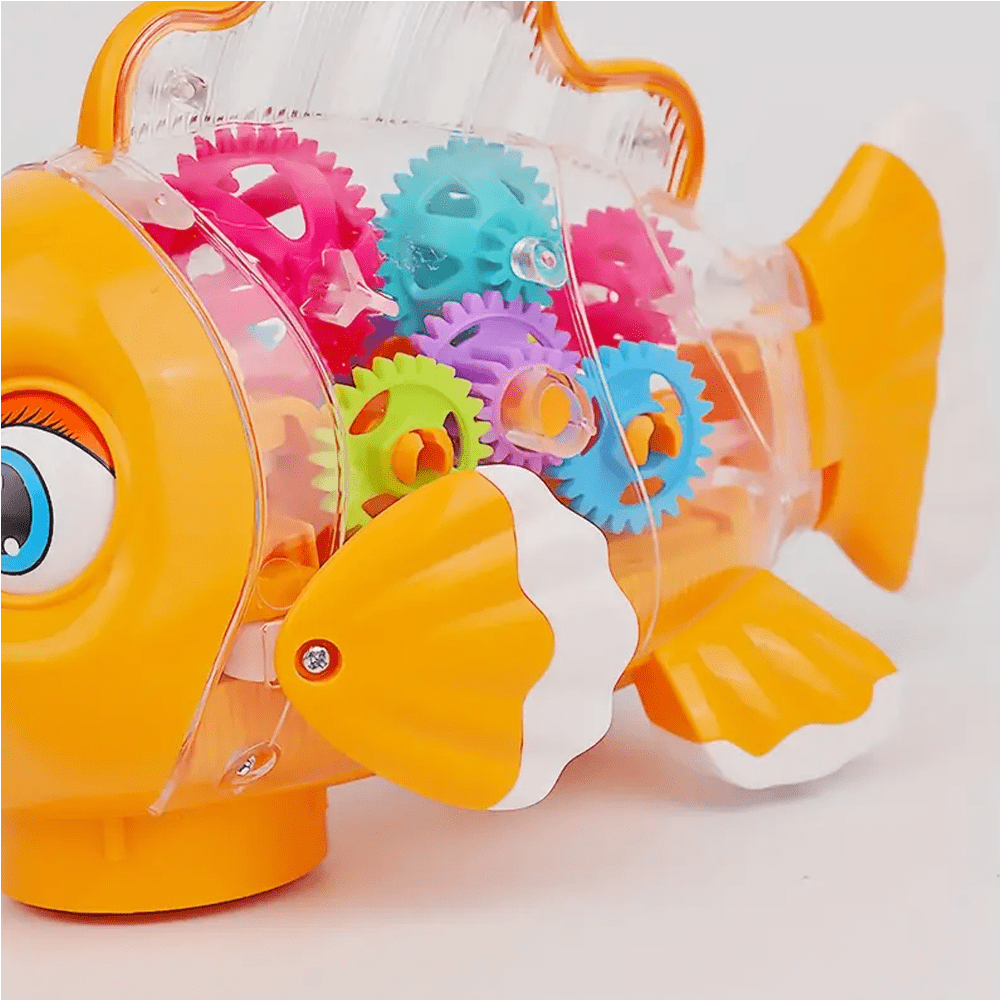 Children's Electric Clownfish Shaped Rocking Fish, Bee, Police Car Toy ...
