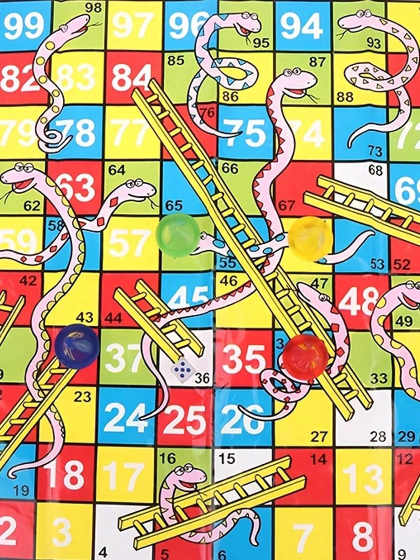 Jeu De Société Serpents Et Échelles, Plaisir Classique Pour La Soirée ...