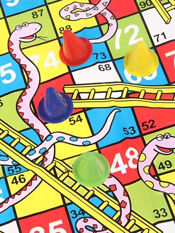 Brettspiel „schlangen Und Leitern“, Klassischer Spaß Für ...