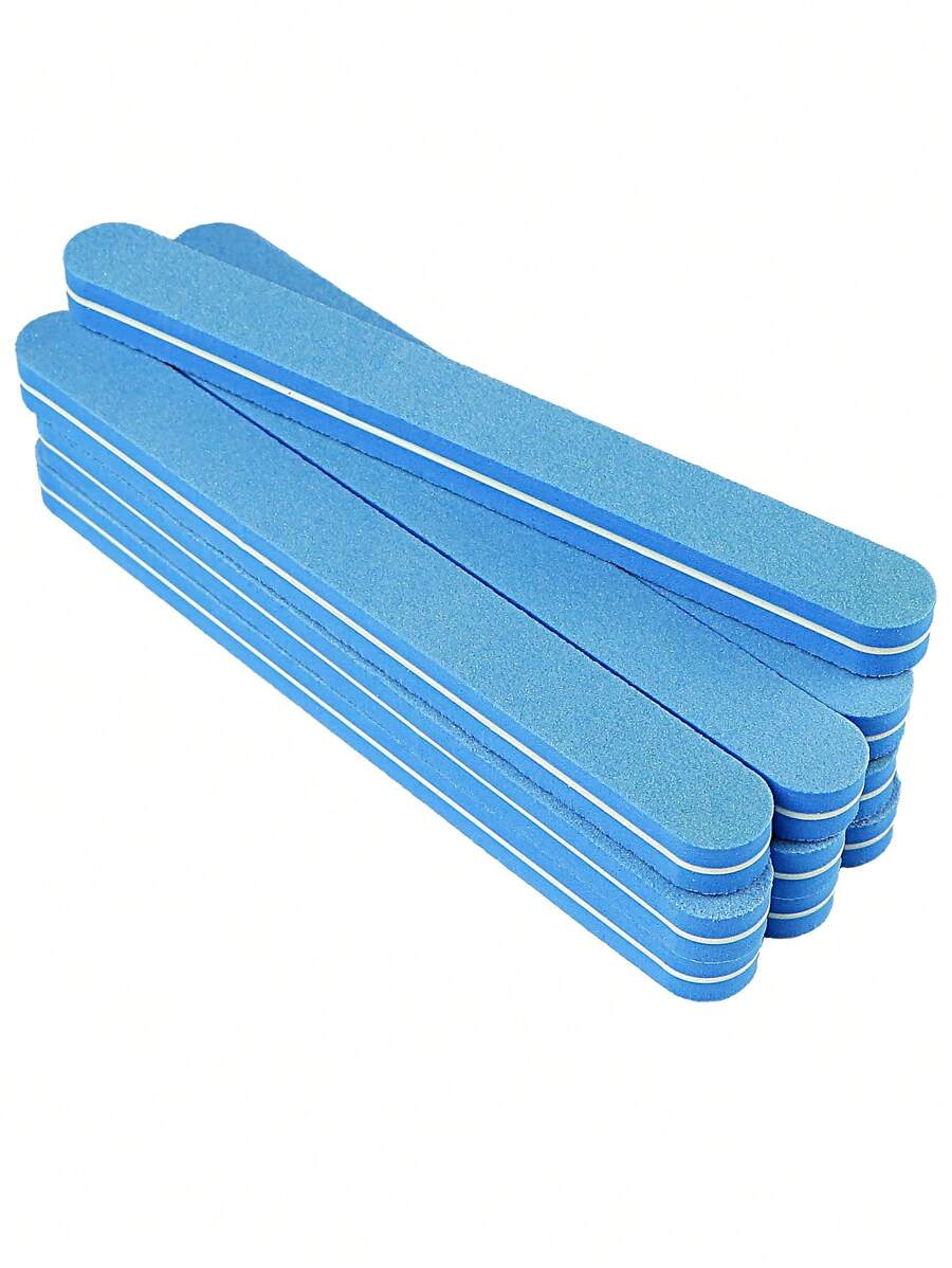 10pcs/Pack Nail Files And Buffers - Professional Nail Buffer Block For ...