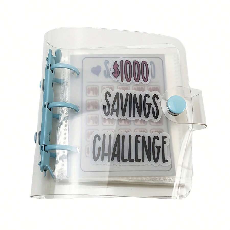 1pc 1000 Savings Challenge Binder, Money Saving Binder, Savings ...