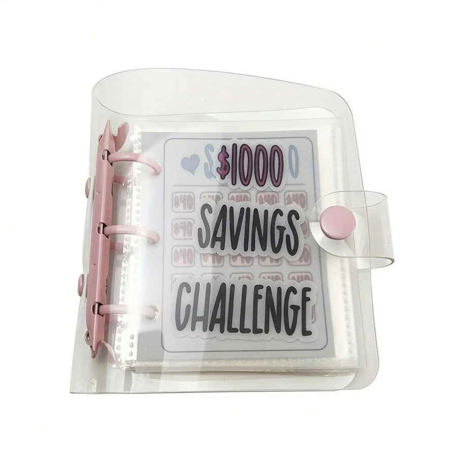 1pc 1000 Savings Challenge Binder, Money Saving Binder, Savings ...