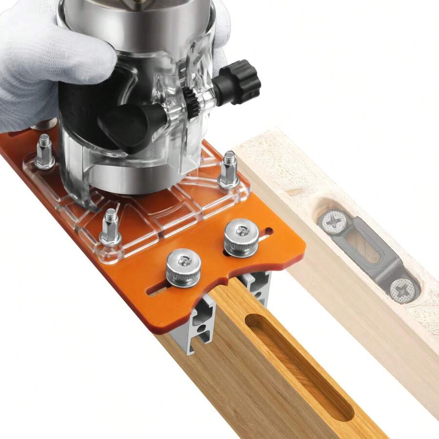Woodworking 2 In 1 Slotting Bracket - Invisible Fasteners Slotting ...