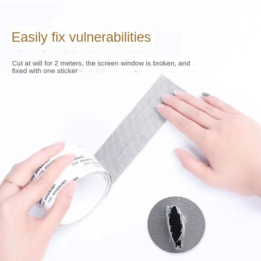 Self-adhesive Window Screen Repair Patch, Anti-mosquito & Anti-insect ...
