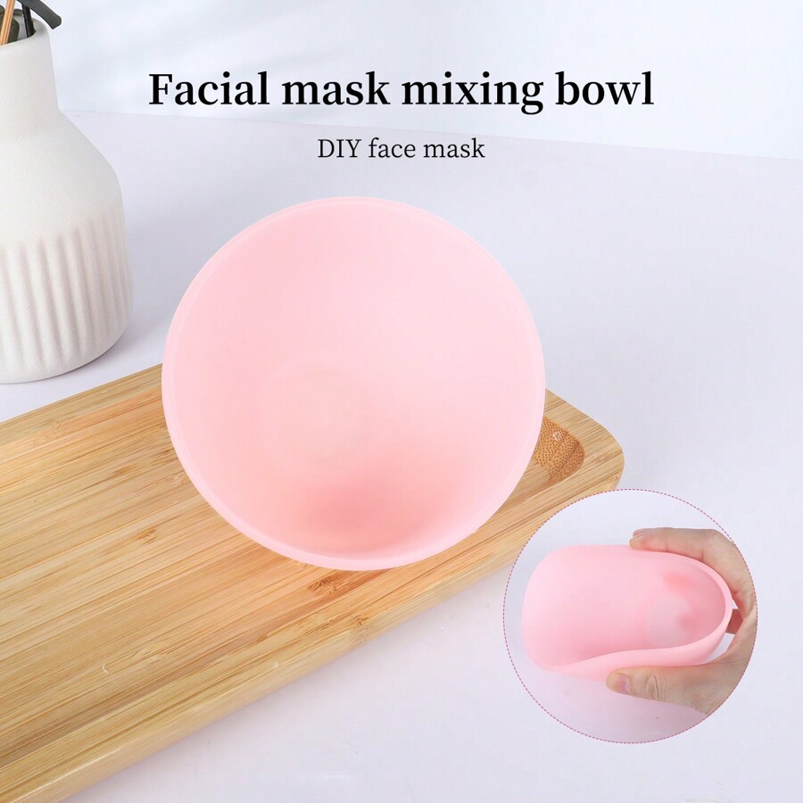 5pcs Makeup Face Mask Tools Set, Face Mask Bowl, Brush For Mixed Skin ...