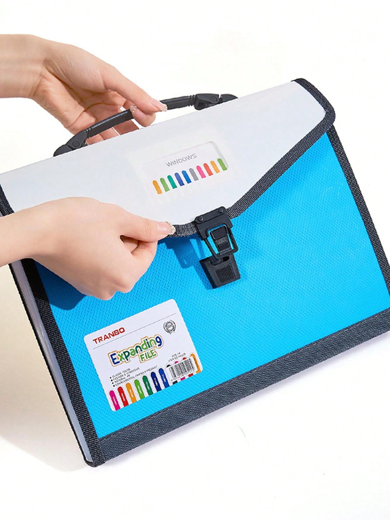 13-layer Accordion Style Portable Business Document Organizer Bag With ...