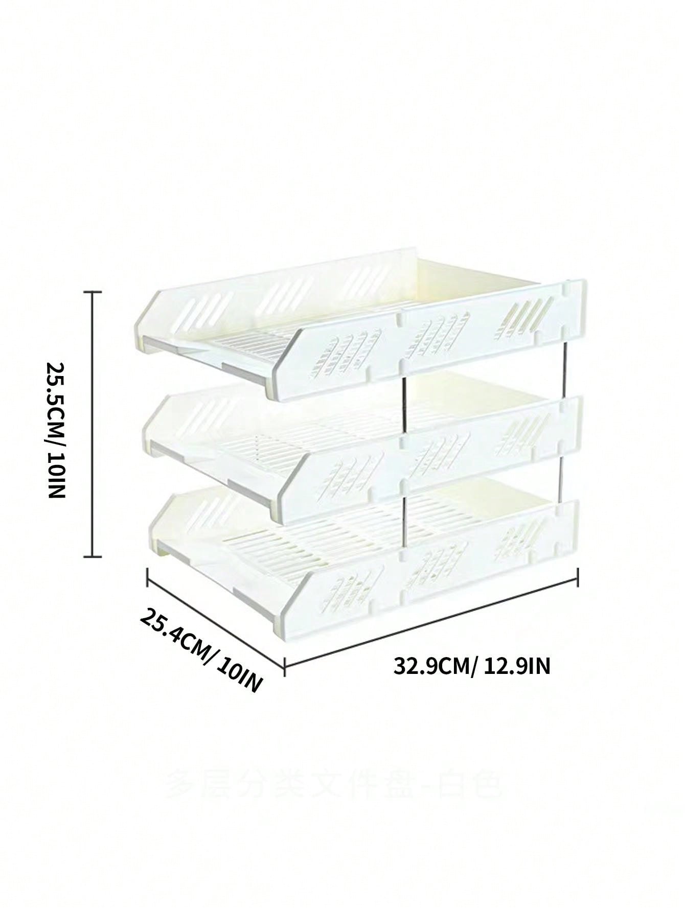 Desktop Storage Organizer With Random Combination, Including 3-tier ...