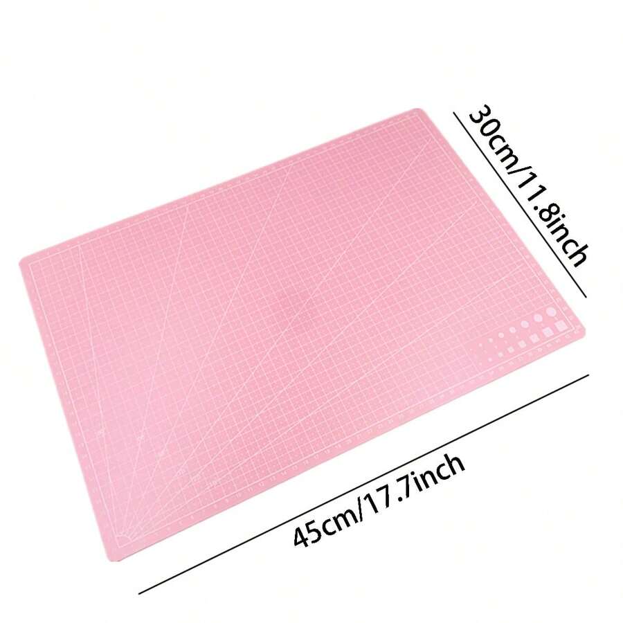 1pc Educational Tools A3 Double-Sided Cutting Mat Board 45*30cm Back To ...