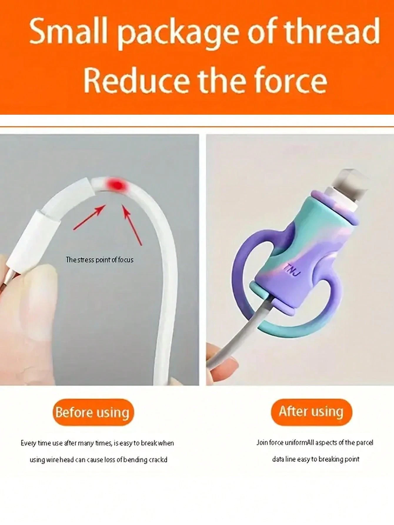 2-In-1 Silicone Cartoon Phone Data Cable Protector - Protect Your ...