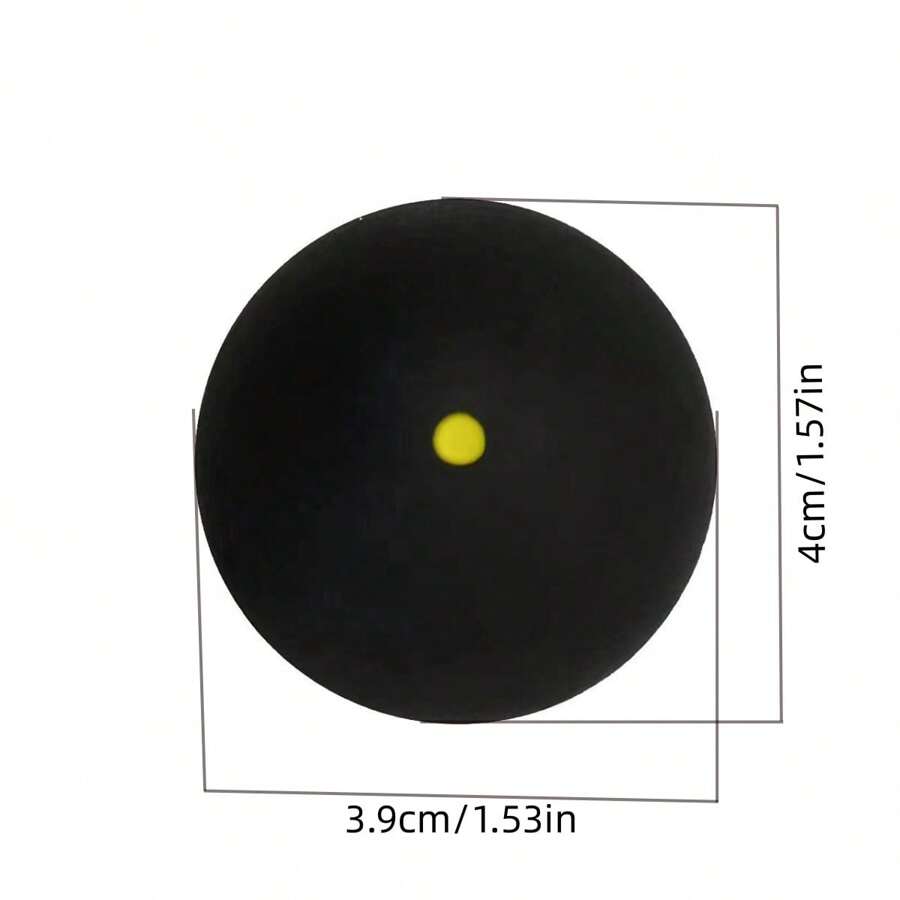 Universal Squash Ball With Single Yellow Dot For Professional English ...