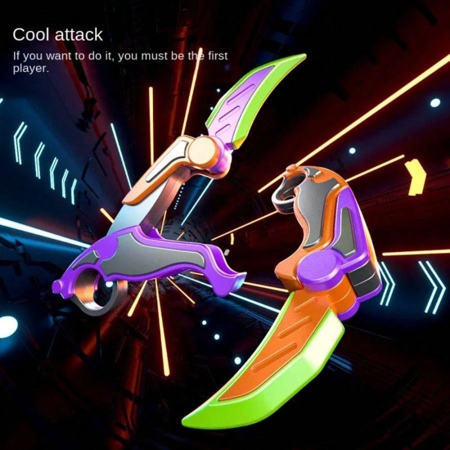 Purple 3d Printed Gravity Defying Turnip Shape Fidget Toy Set Including ...