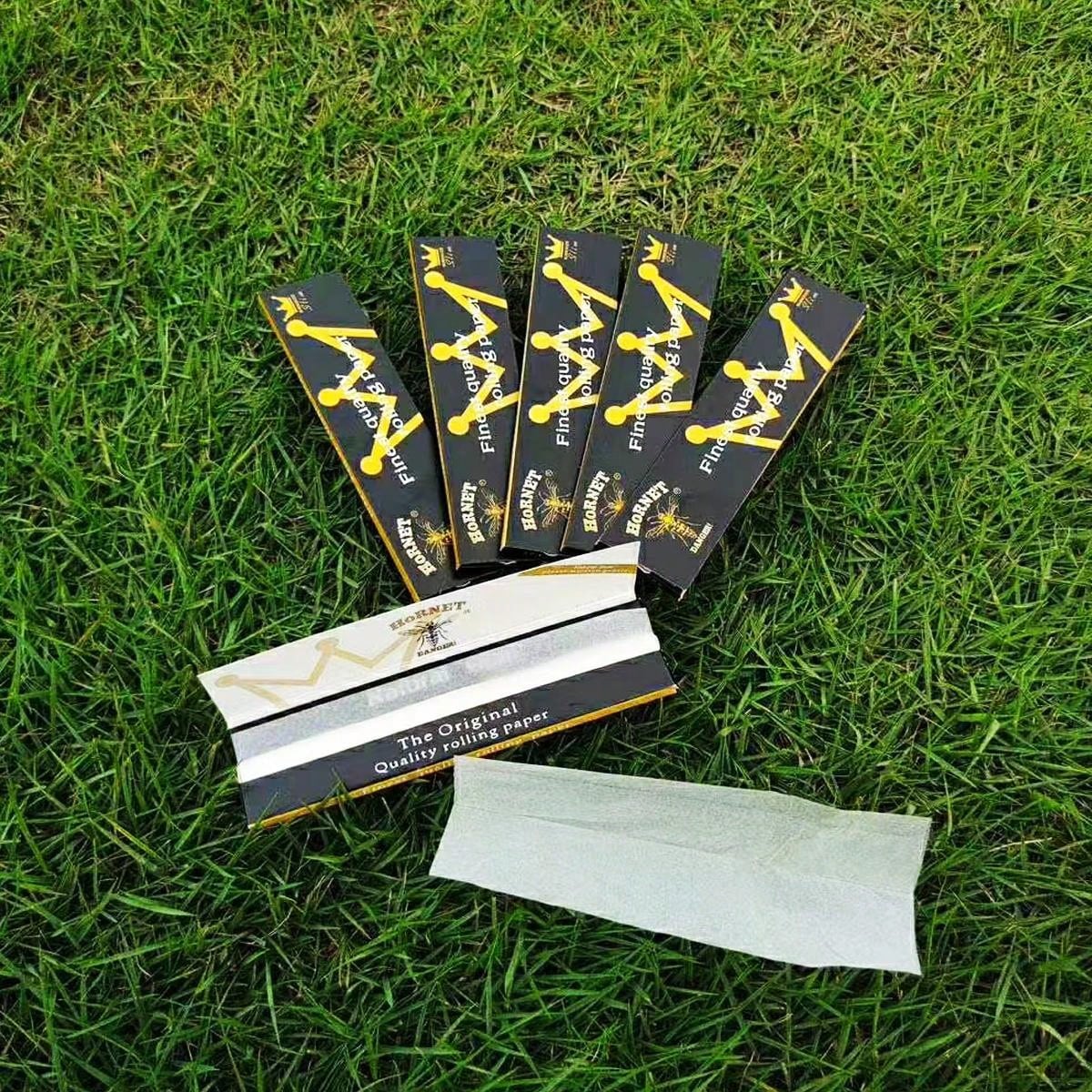 6 Pacotes De 50 Papéis De Cigarro Premium, Papel De Rolagem, Tamanho ...