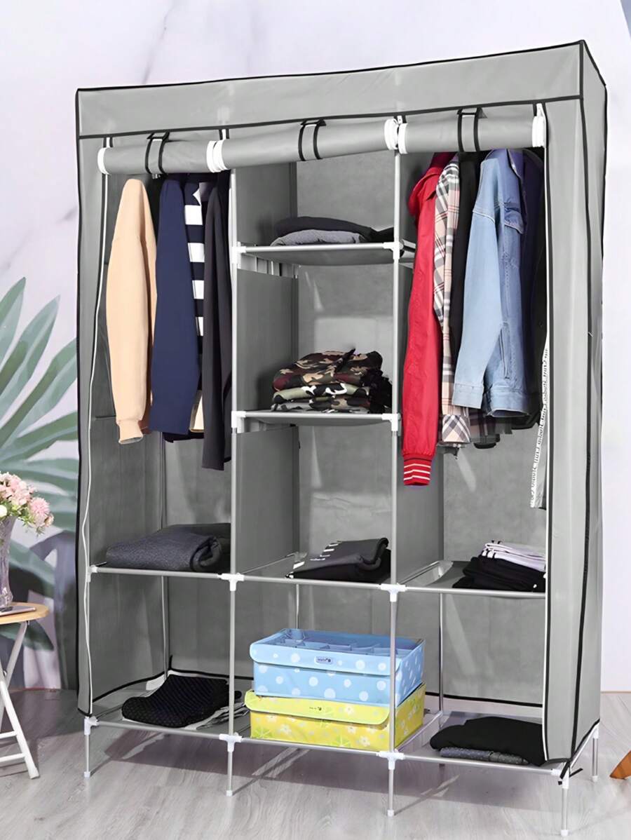 Buildable Wardrobe Closet With Folding Fabric Of Excellent Quality ...