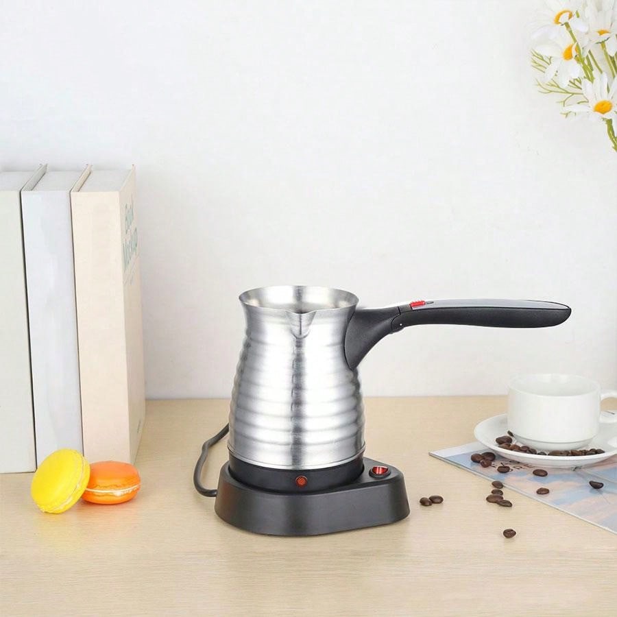 UK plug Stainless steel electric coffee potTurkey mini portable ...
