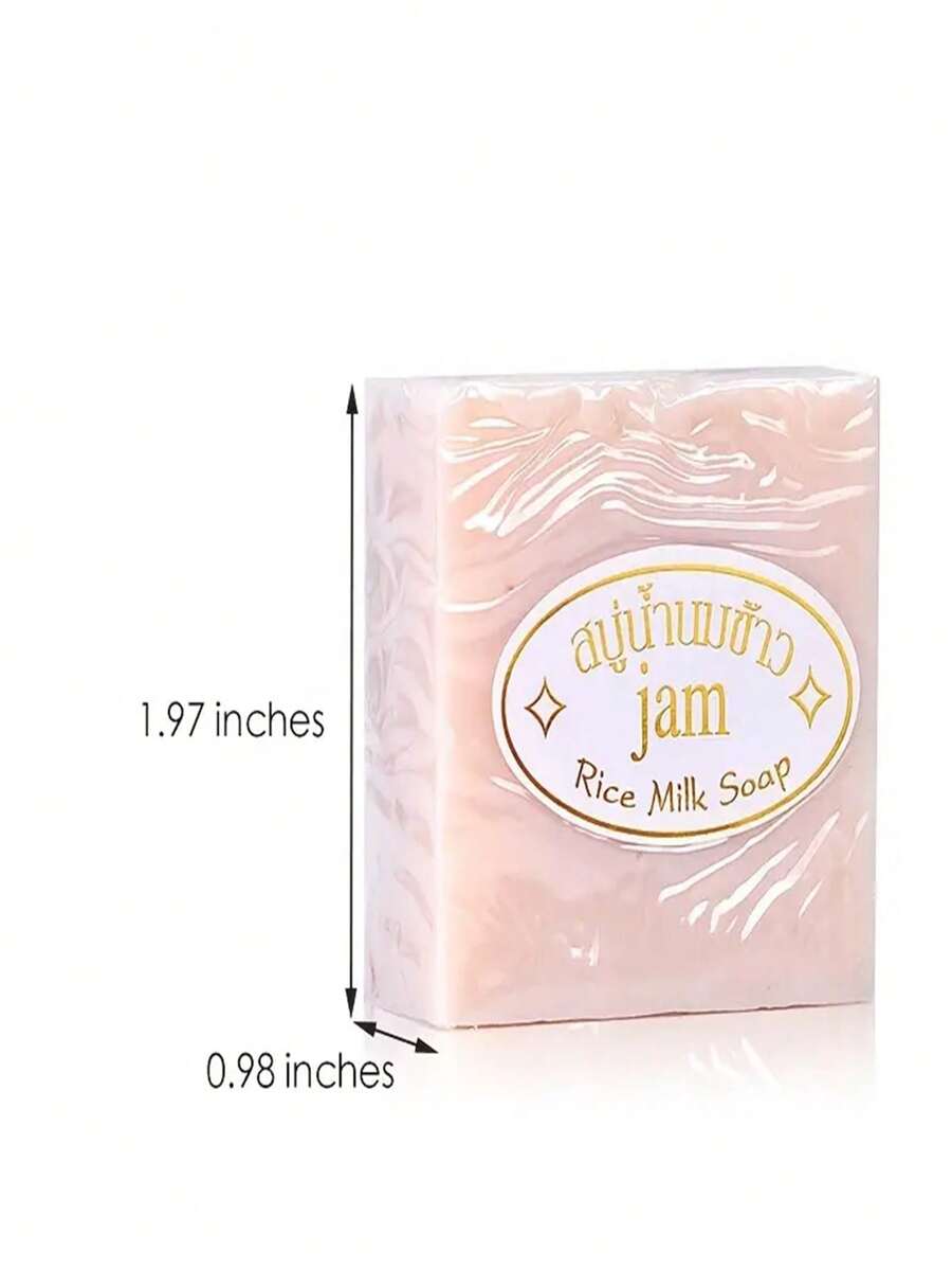 Thai Jam Rice Milk Soap With Collagen For Facial Cleansing | SHEIN USA