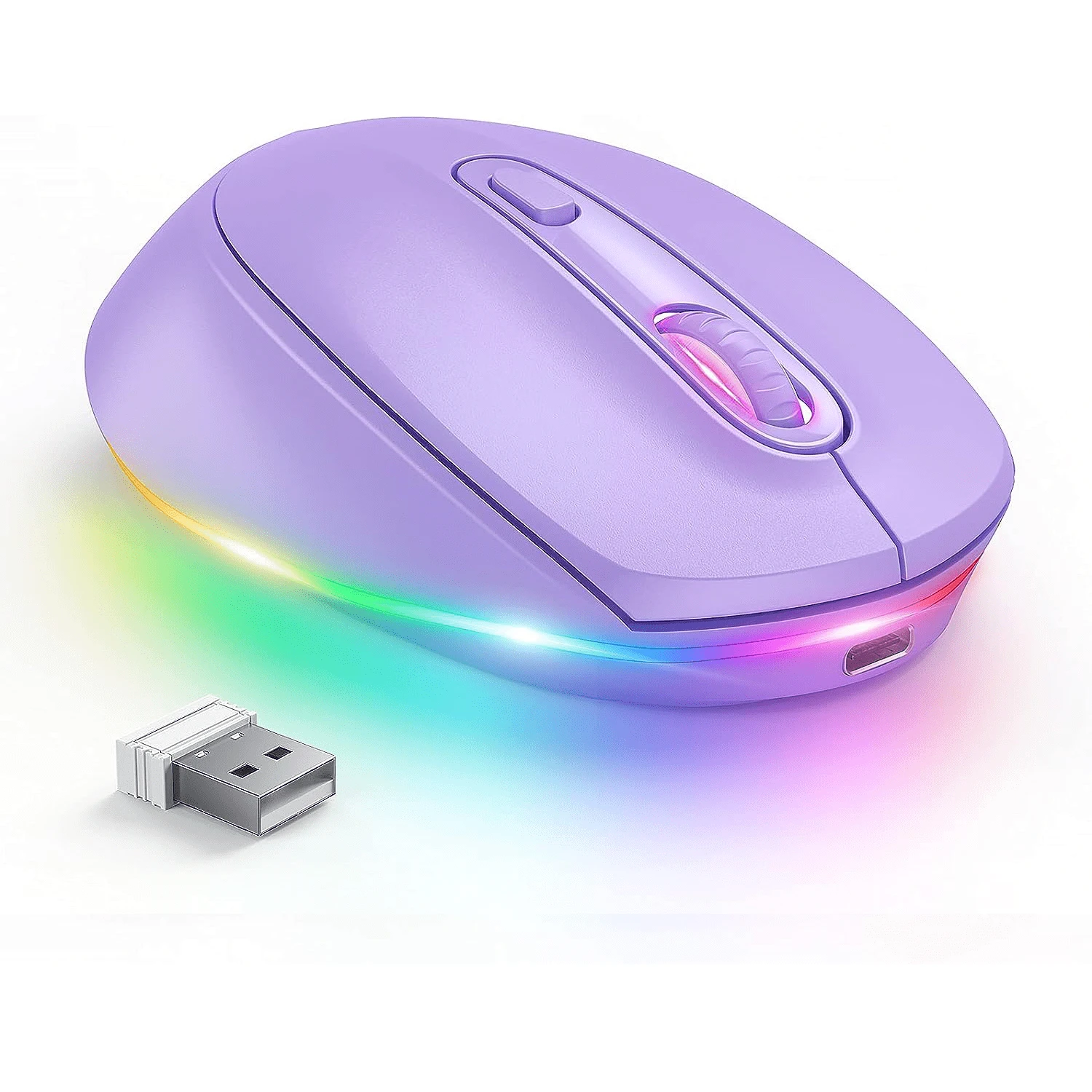JOMAA JOMAA Rechargeable Wireless Mouse Portable 2.4G Wireless Mouse ...