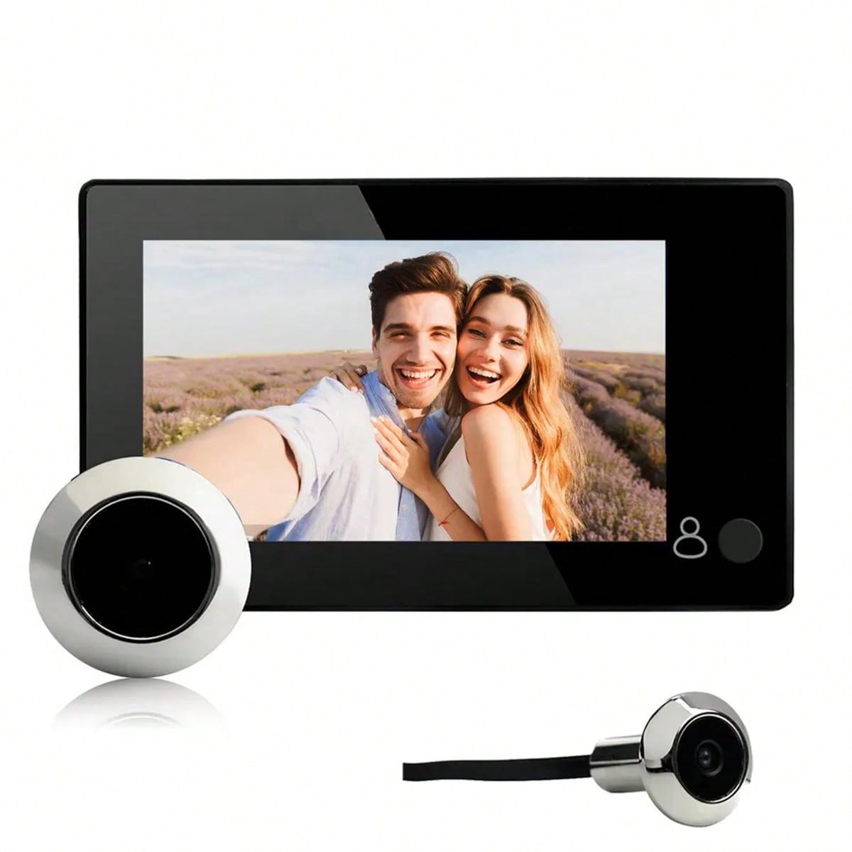 1pc Intelligent Visual Anti-theft Door Peephole Camera Without Doorbell ...