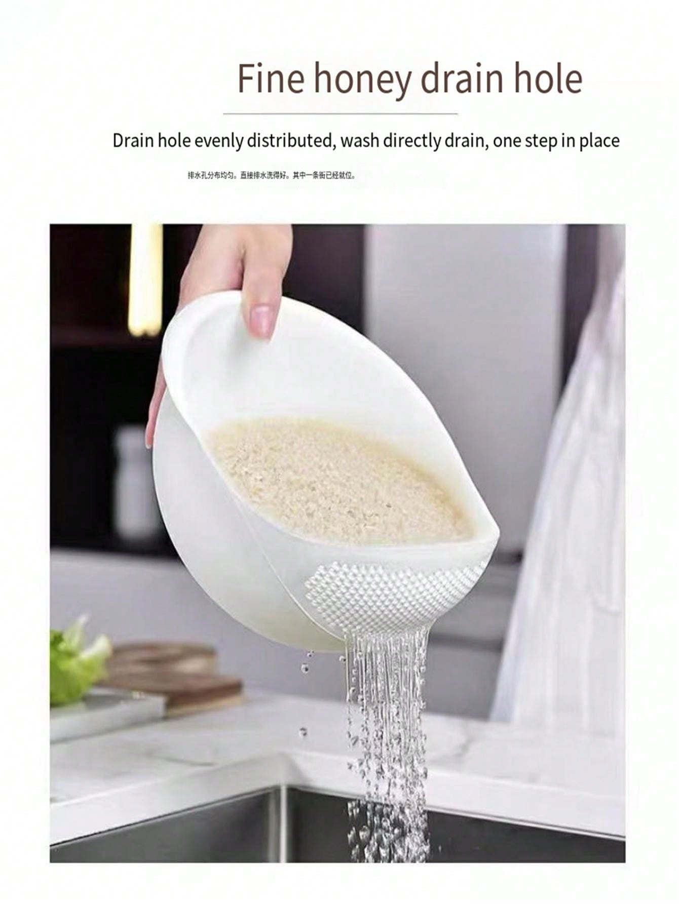 Multifunctional Rice Washing Sieve Set, Including Rice Bowl, Filter Cup ...