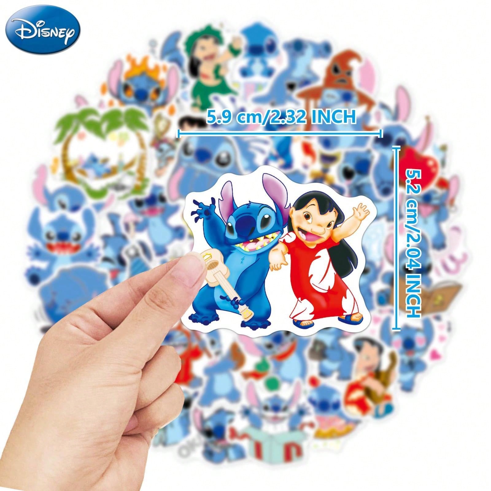Disney 50pcs Disney Official Licensed Stitch Vinyl Waterproof Stickers ...