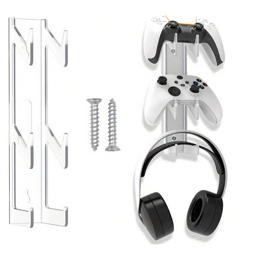 Wall-mounted Storage Rack Compatible With Ps5/ps4/xbox/switch Game ...