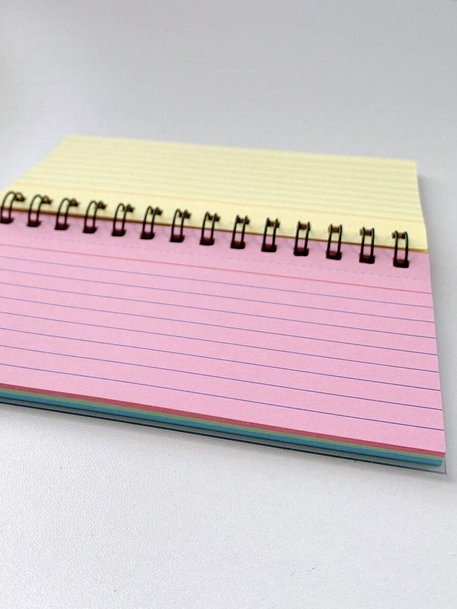 Multicolor Spiral Notebook With Removable Horizontal Lines, Randomly ...