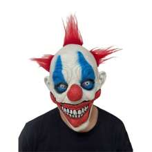 1pc Creepy Clown Latex Mask With Rotten Face, Perfect For Halloween ...