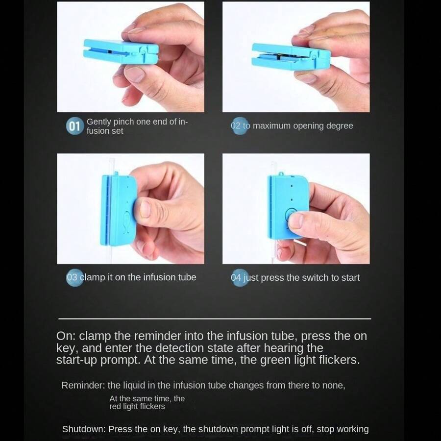 1pc Medical Reminder Device With Alarm Clock For Infusion Pump, Drip ...