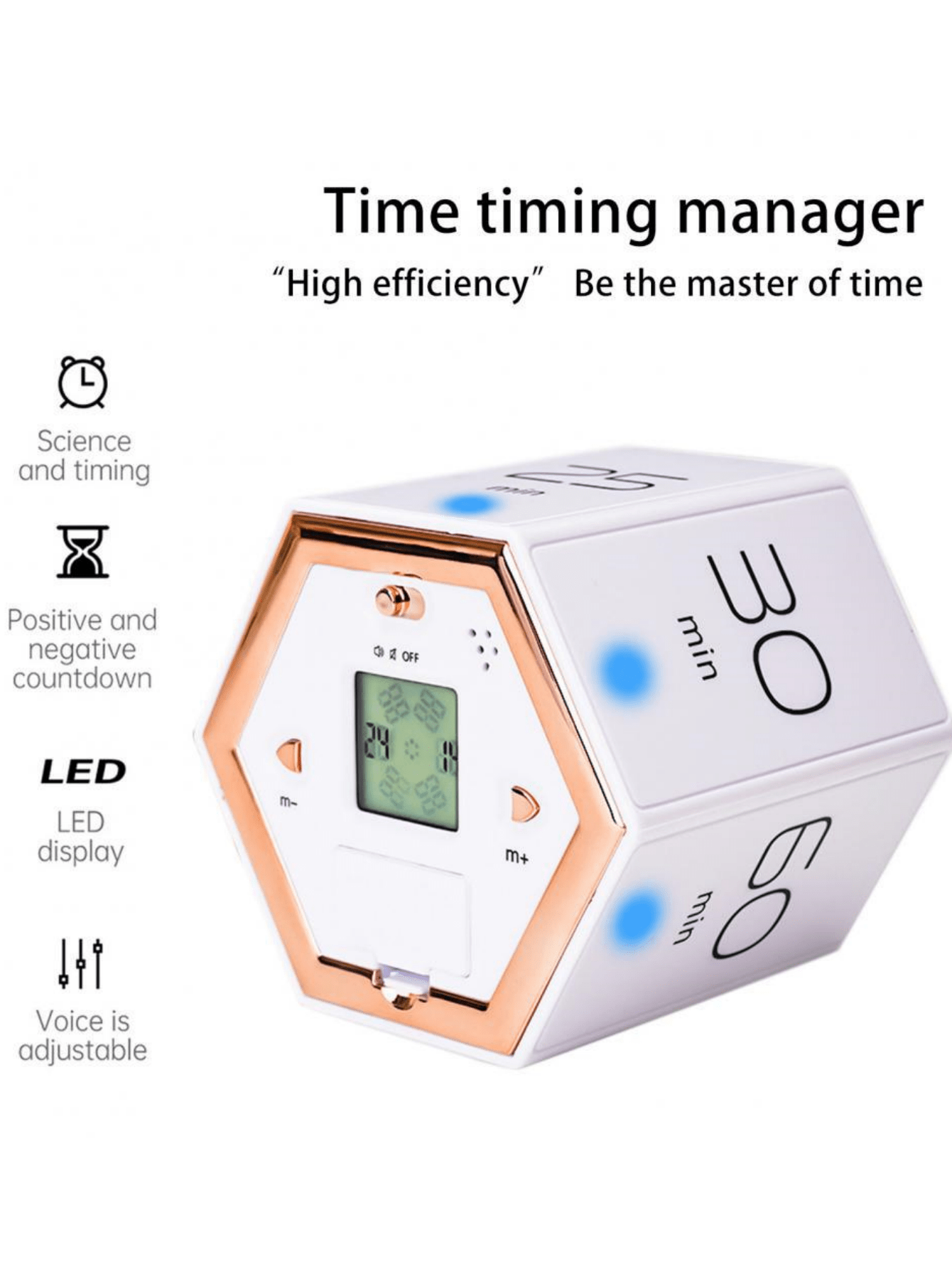 Polygon Flip Kitchen Timer / Study Timer / Reminder Timer / Time ...